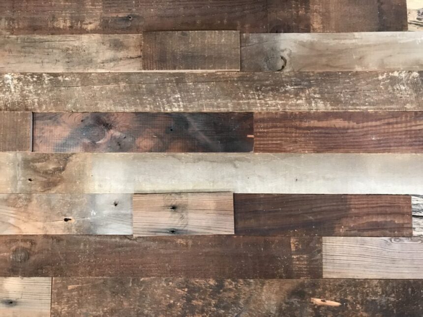 Reclaimed & repurposed wall and ceiling planks in Omaha, NE